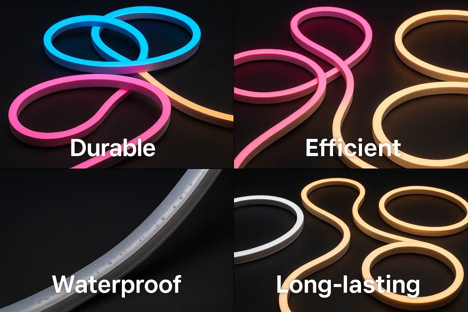 Are Shine Decor 120V LED neon rope lights Outdoor Energy Efficient?