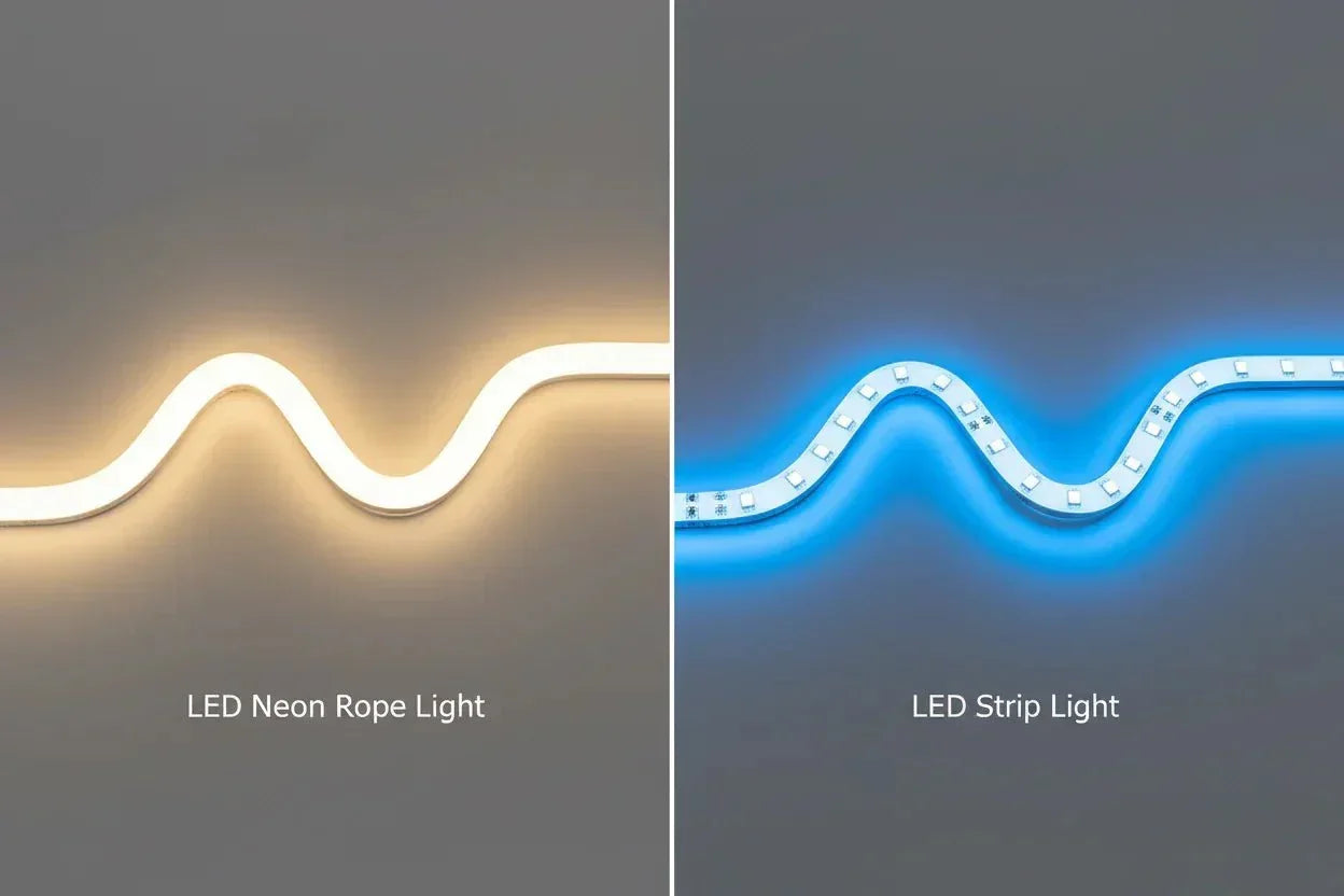 2025 LED Neon Rope Light vs LED Strip Light: What’s the Difference ...