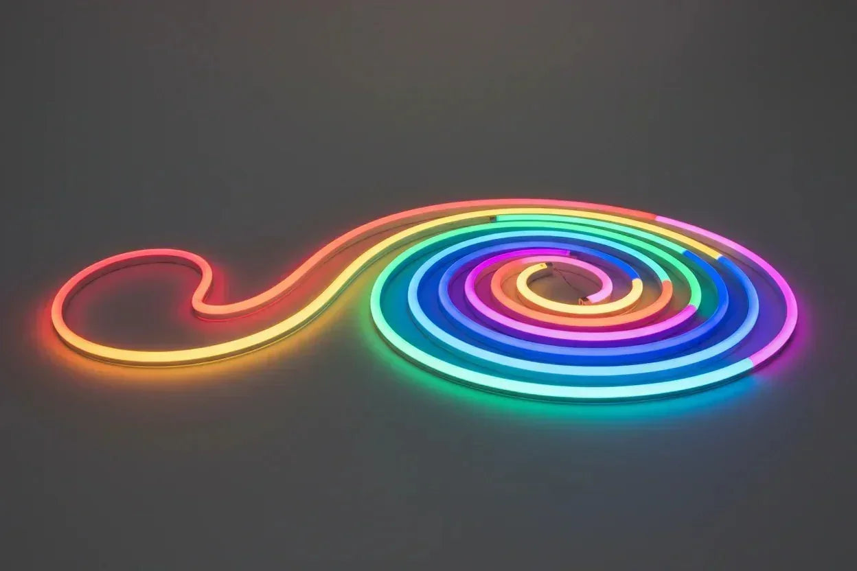 RGB LED Rope Light: Vibrant 16 Colors for Any Space IP65– Shine Decor